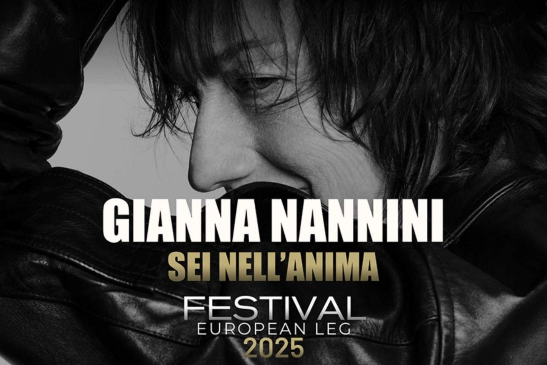Gianna Nannini, Sei nell’anima - Festival European Leg 2025