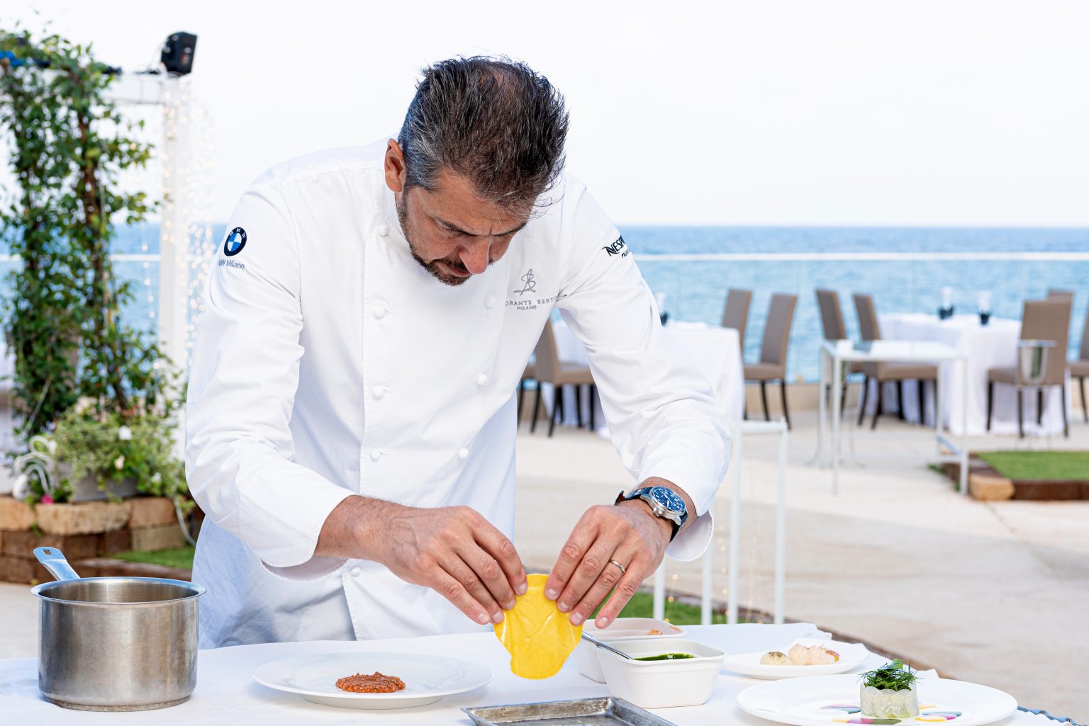 Chef Andrea Berton: le novità in cucina per il 2020 al Forte Village