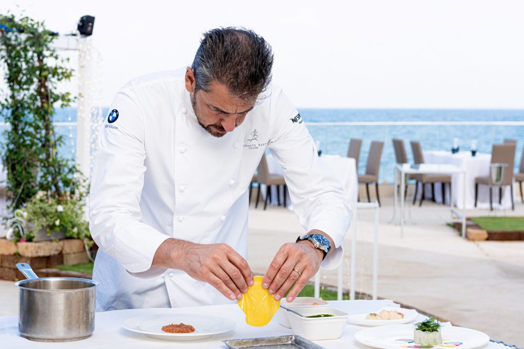 Chef Andrea Berton: le novità in cucina per il 2020 al Forte Village