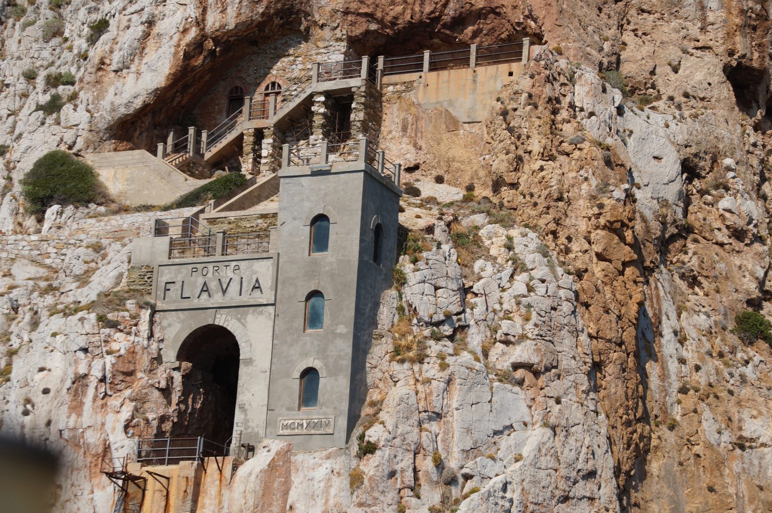 Porto Flavia: a "window into the sea" in the south of Sardinia