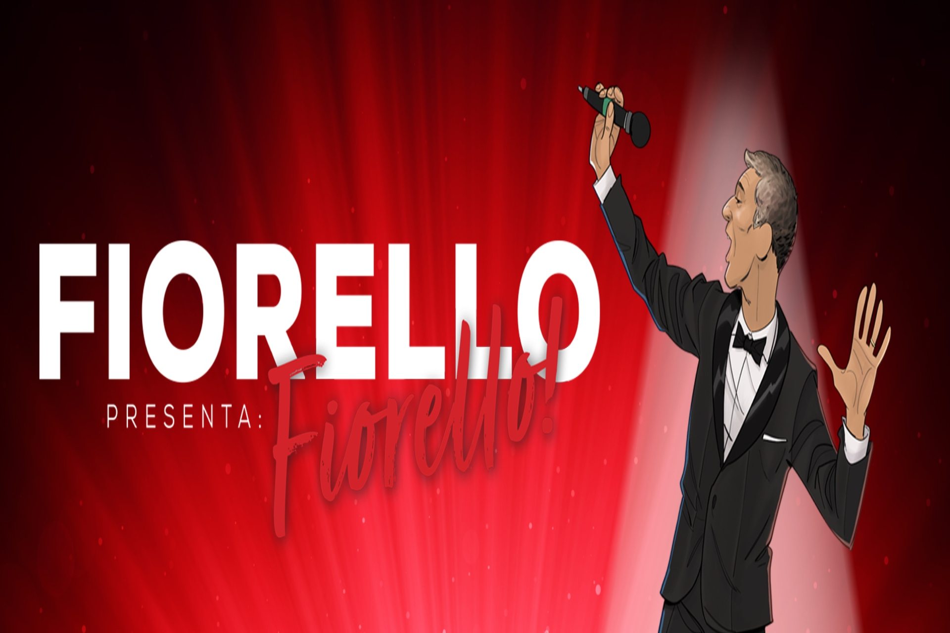 "Fiorello presenta: Fiorello!" at the theater of Forte Village Resort